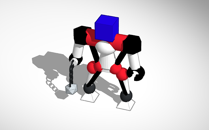 3D design Fight-o-bot | Tinkercad