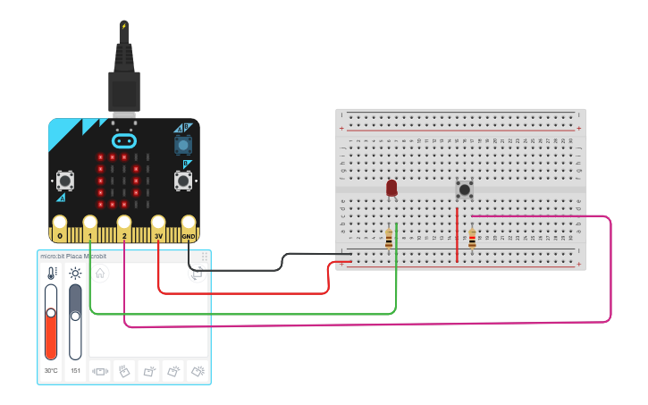 Circuit Design Projeto 3 Controle Do Led Por Um Botão Tinkercad