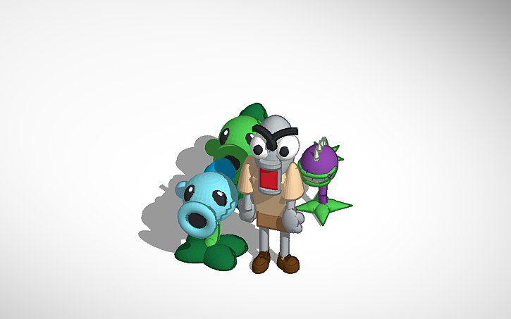 3D design pvz - Tinkercad