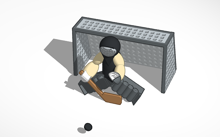 3D design Goalie | Tinkercad