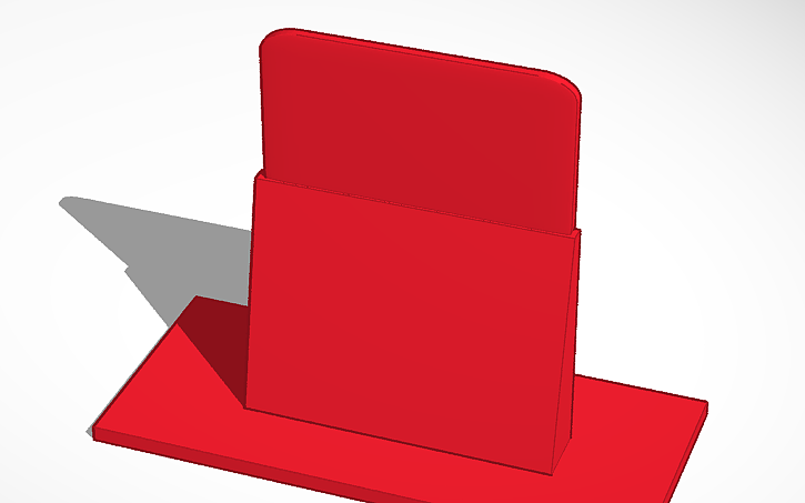3D design Samsung monitor stand | Tinkercad