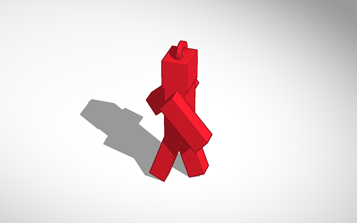 3D design Minecraft Hanger | Tinkercad