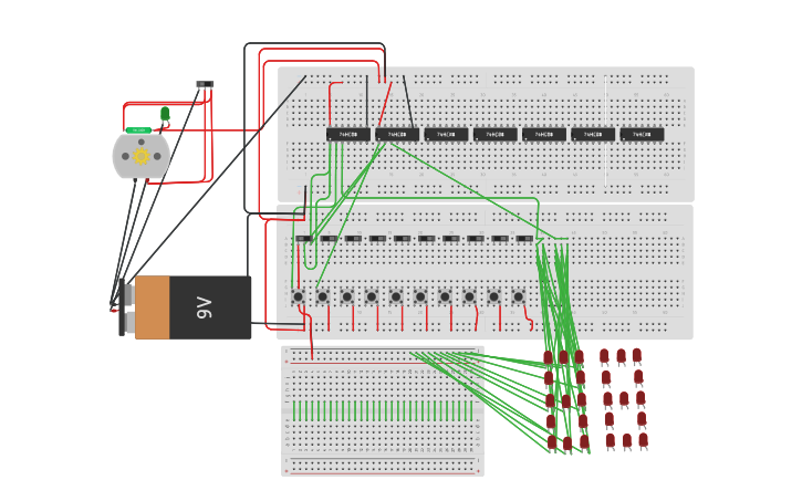 Circuit design Computer Concept - Tinkercad