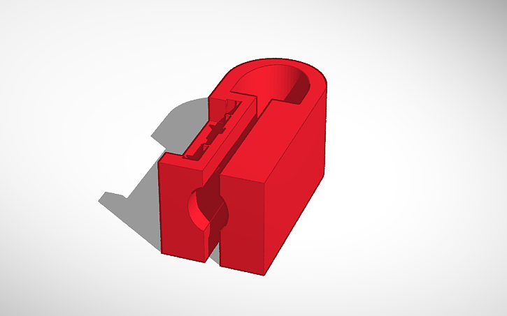 3D design Pulse Sensor Housing V2 - Tinkercad