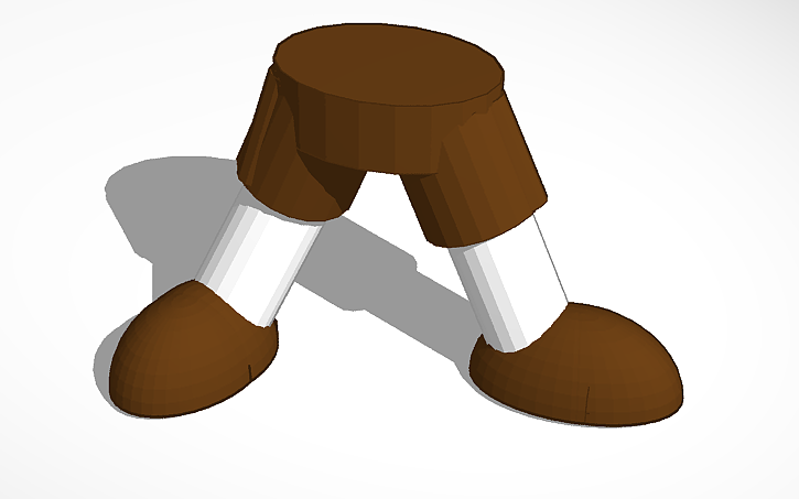 3D design Shanghaivania Legs - Tinkercad