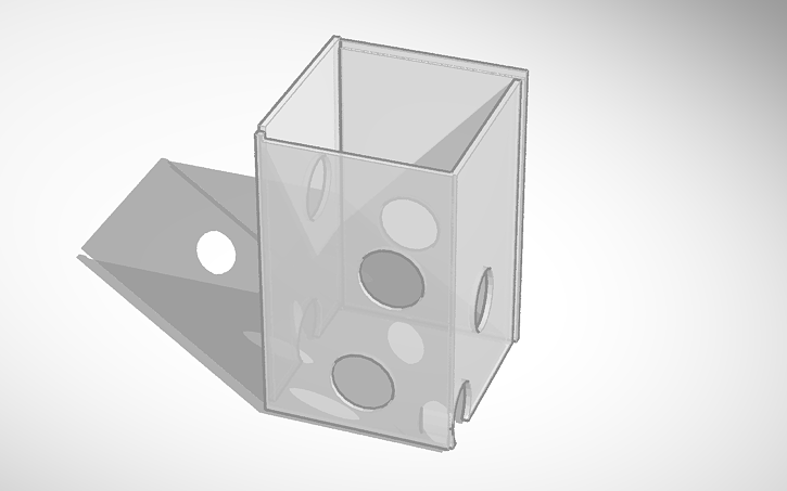 3D design glass cage | Tinkercad