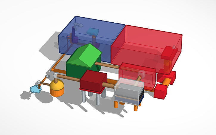 3D design WATER SYSTEM PROJECT: MODIFIED SYSTEM | Tinkercad
