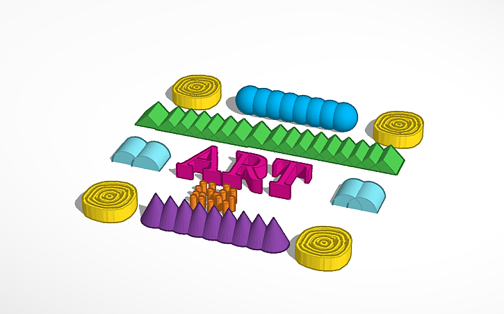 3D design Art - Tinkercad