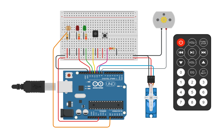 Circuit design 2do Parcial PARTE 2 - Tinkercad