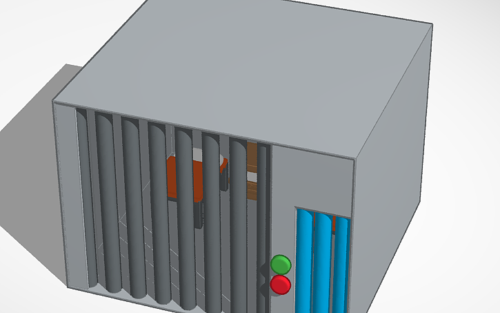 3D design Prison room(Advanced) - Tinkercad