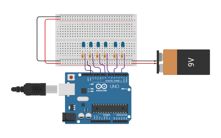 Circuit Design Arduino Tinkercad