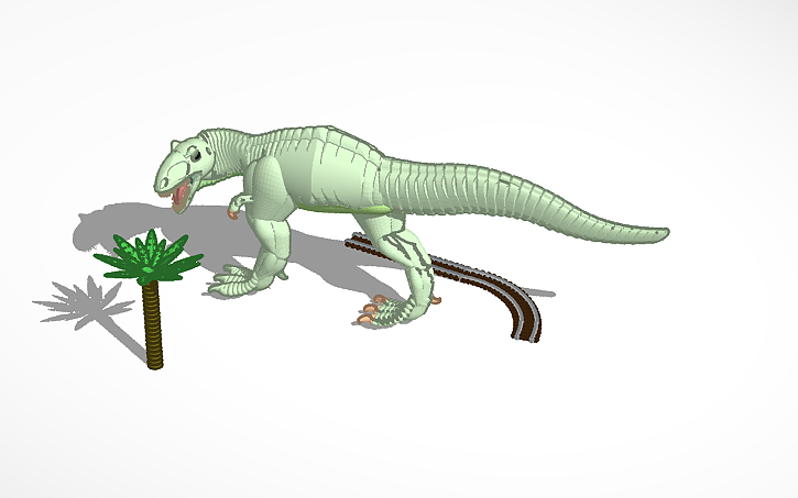 3D design t-rex | Tinkercad