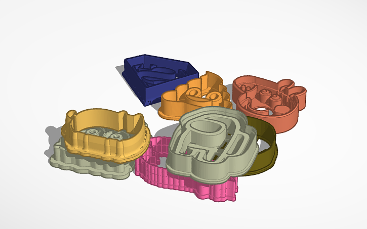 3D design Cookie cutters - Tinkercad