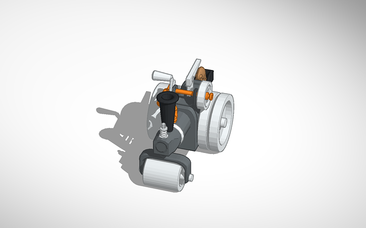3D design Mini Steam Engine - Tinkercad