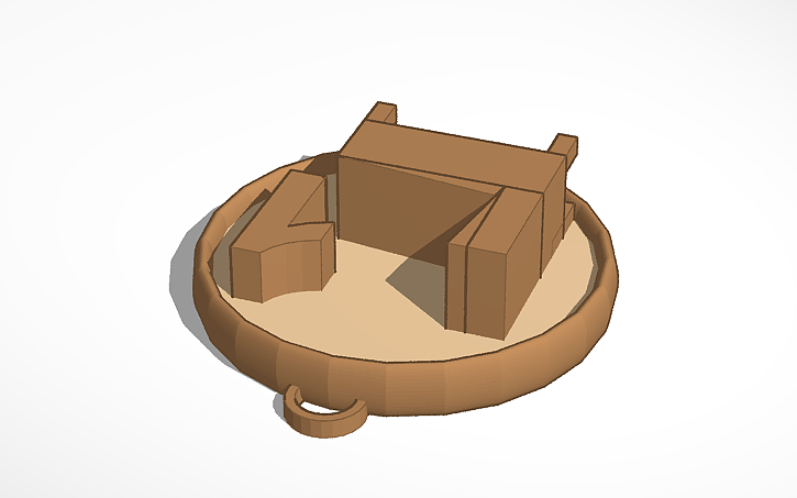 3D design Pinball medal | Tinkercad
