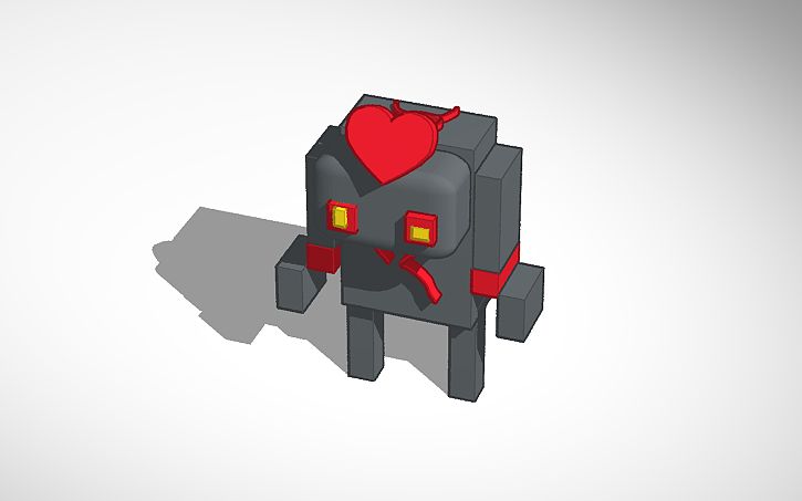 3D design Redstone Golem´s are nice - Tinkercad