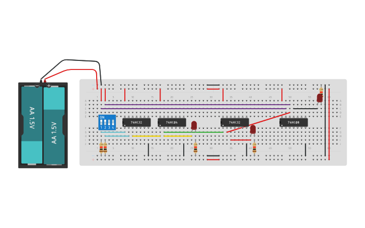Circuit design PARCIAL EVELYN PAEZ-VALENCIA JUAN | Tinkercad Circuit design PARCIAL EVELYN PAEZ-VALENCIA JUAN | Tinkercad