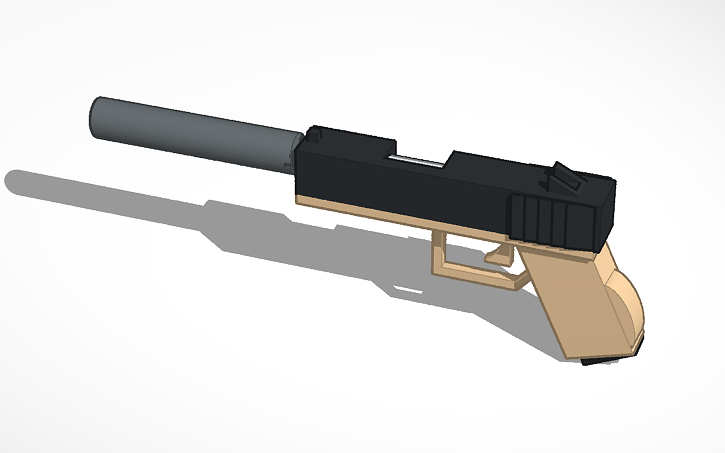 3D design glock 17 | Tinkercad