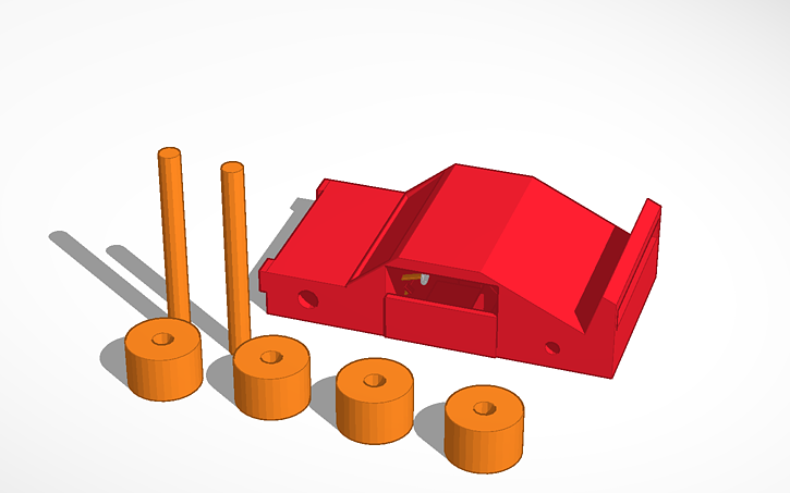 3D design Moving Car - Tinkercad