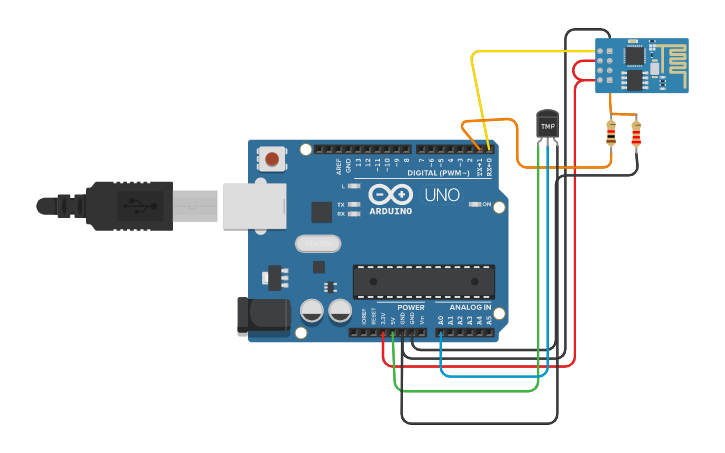 Lm35 Temperature Sensor Led And Buzzer Interfacing Tinkercad Arduino Nbkomputer 0616