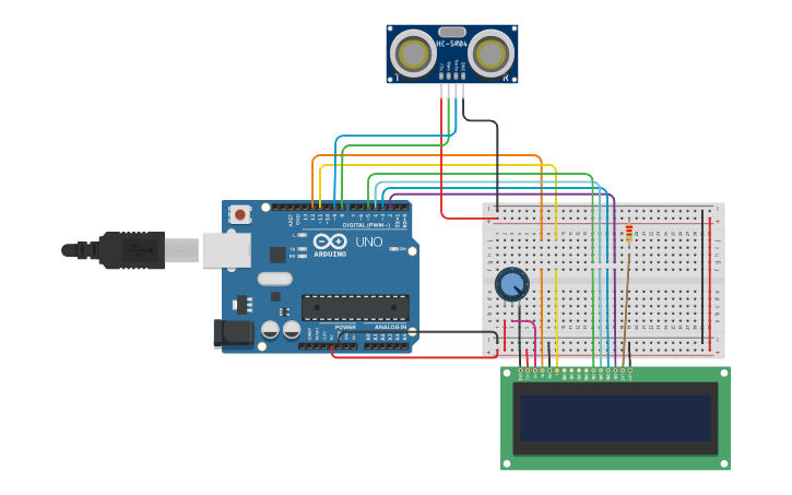 Simulasi Pengukuran Jarak Benda Dengan Arduino Uno Lcdled Dan Sensor ... Simulasi Pengukuran Jarak Benda Dengan Arduino Uno Lcdled Dan Sensor ...