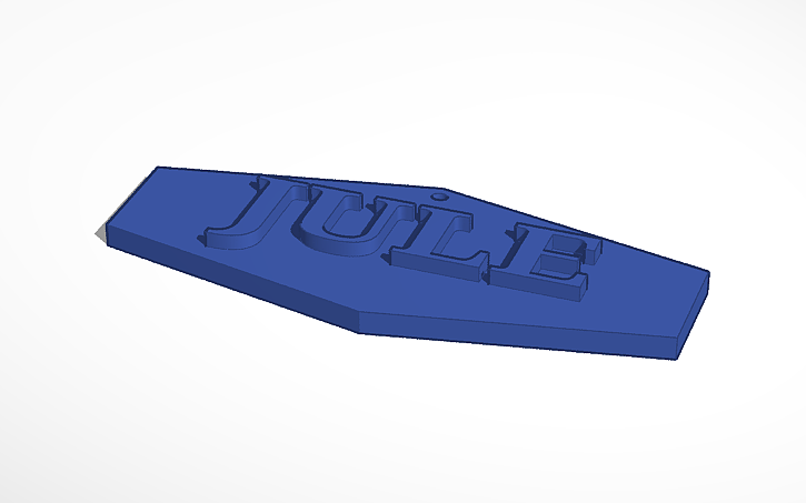 3D design JIDAM NAME TACK | Tinkercad