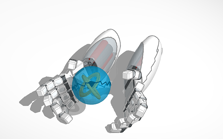 3D design arms - Tinkercad