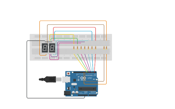Circuit Design Number Counter Arduino Circuit David Joe Tinkercad
