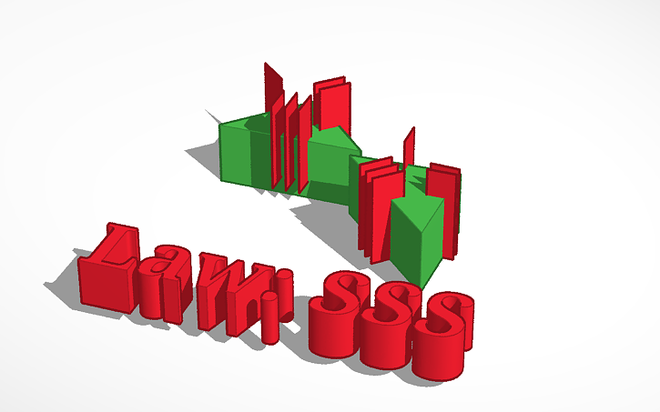 3D design Congruence - Tinkercad