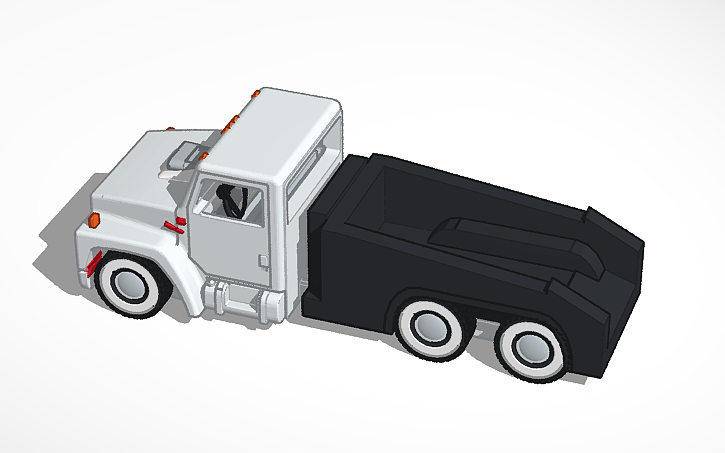 3D design muscle truck - Tinkercad