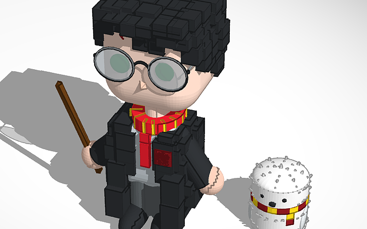 3D design Harry Potter (Improved version) | Tinkercad
