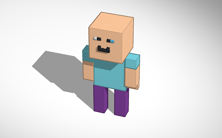 3D design Steve | Tinkercad
