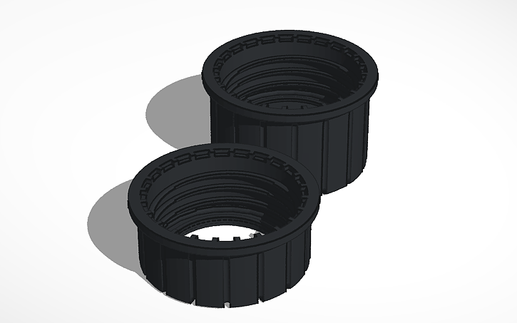 3D design good gas cap - Tinkercad