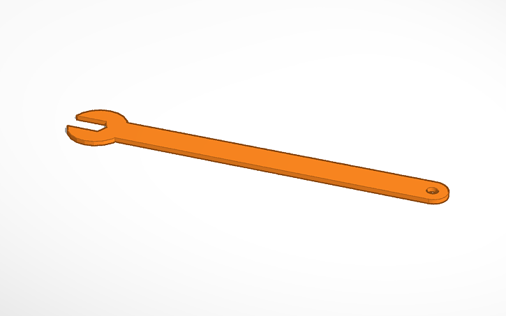 3D design Wrench for Creality-10 S5 | Tinkercad