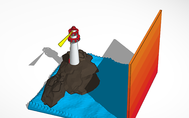 3D design Light house | Tinkercad