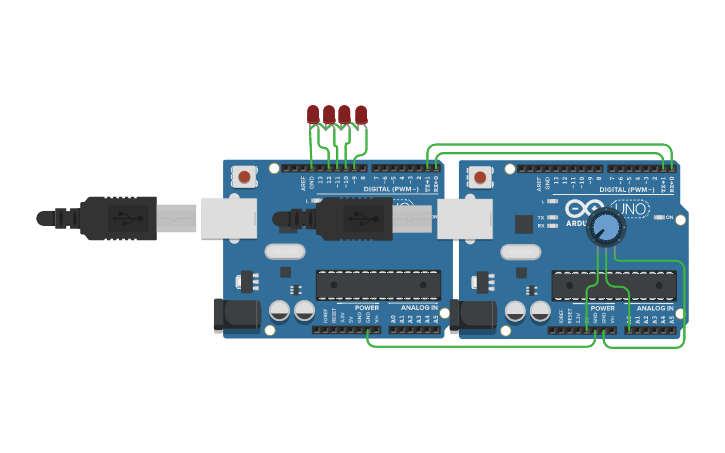Circuit Design Uart Tinkercad