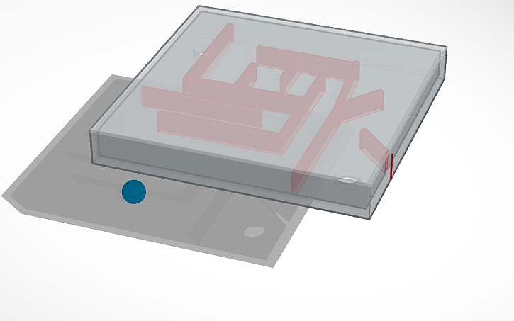3D design Ball Maze - Tinkercad