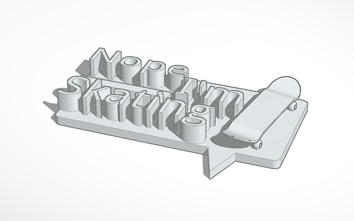 3D design Key chain design | Tinkercad