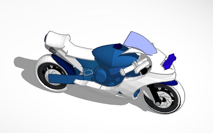 3D design Motorcycle | Tinkercad