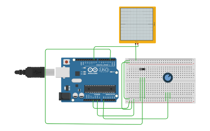 Circuit design pwm - Tinkercad
