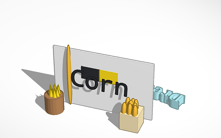 3D design Corn | Tinkercad