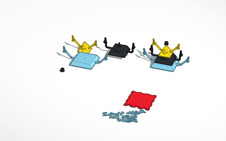 3D design Bill Cipher | Tinkercad