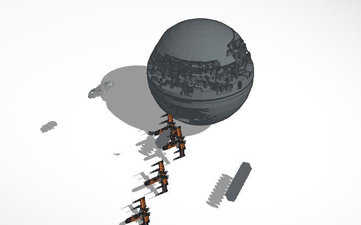 3D design Death Star - Tinkercad