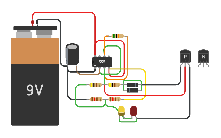 Circuit Design Simple Transistor Tester 2 Tinkercad
