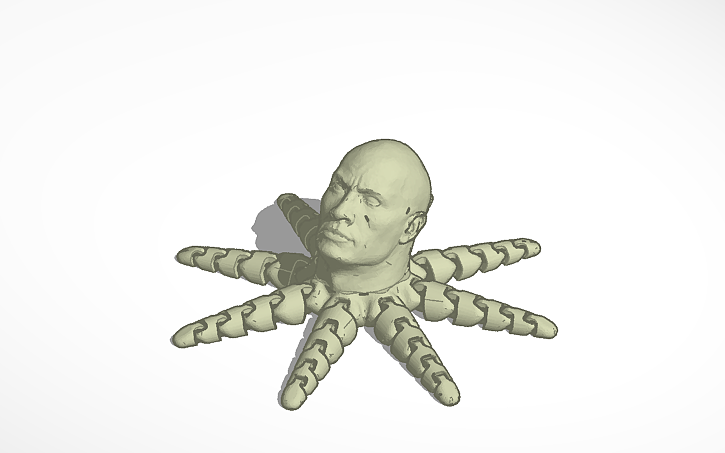 3D design Rock octopus - Tinkercad