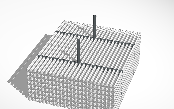 3D design strip mining layout | Tinkercad