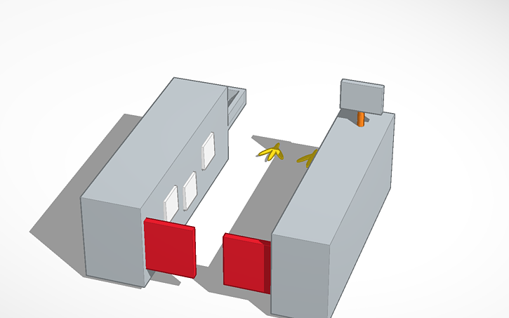 3D design RFID Scanner Gantry - Tinkercad