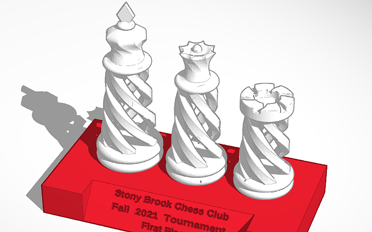 3D design chess_trophy | Tinkercad