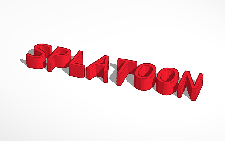 3D design SPLAT BOMB SPLATOON 2 | Tinkercad