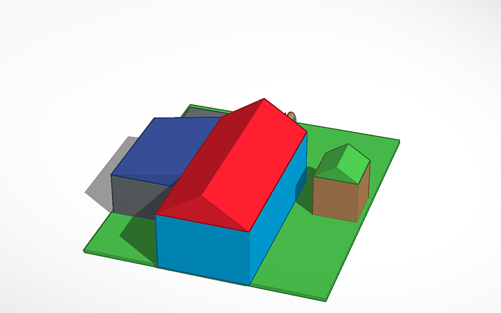 3D design My house (with interior) - Tinkercad